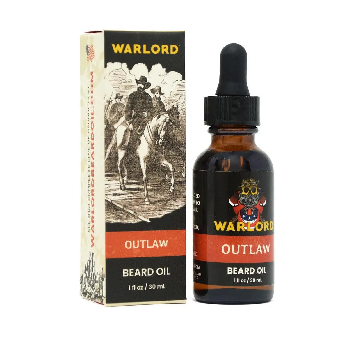 Warlord Outlaw Beard Oil-Experience the essence of an outlaw with our