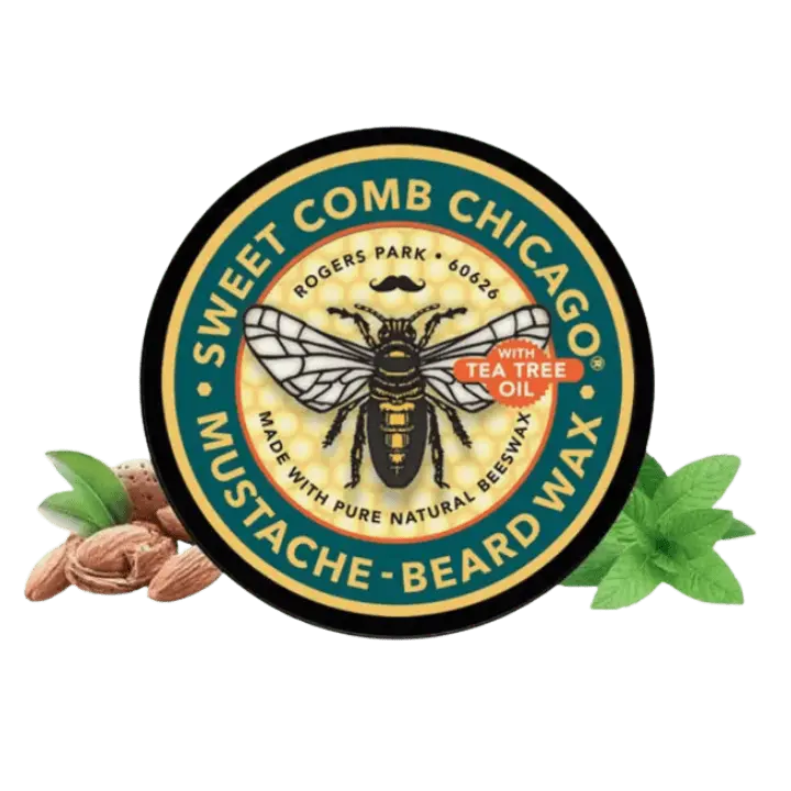 Sweet Comb Chicago Mustache & Beard Styling Wax-Our mustache and beard