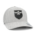 OG Beard Logo Patch - Flexfit - Heather Grey Curved Visor- Brand New O ...